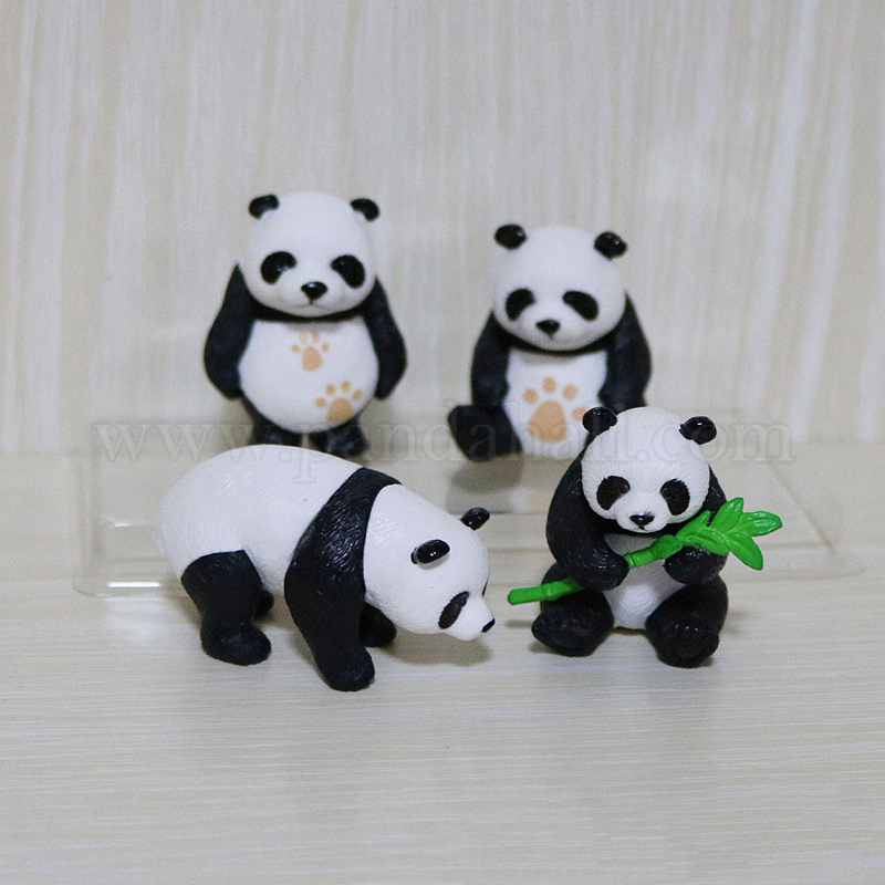 Wholesale PVC Panda Figurine Display Decoration - Pandahall.com