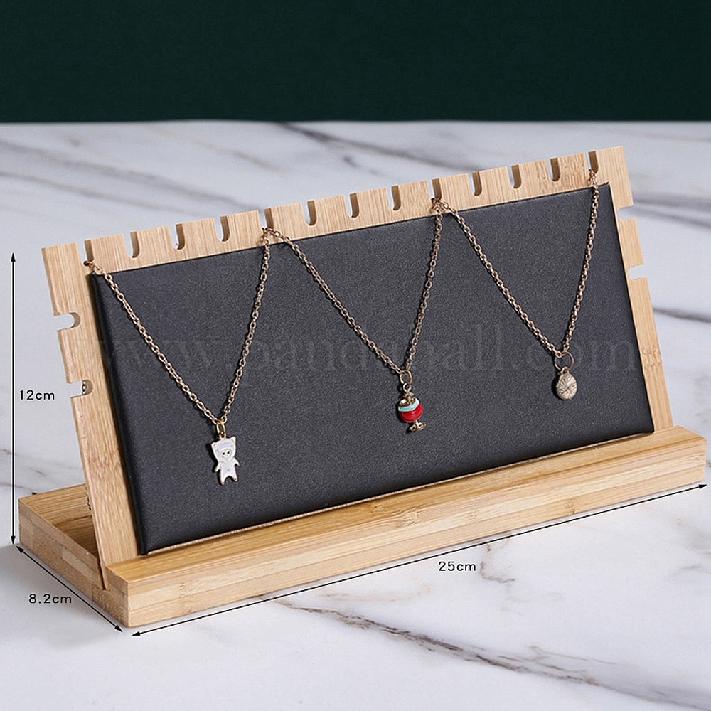 Wholesale Wood Necklace Display Stand Jewelry Pendant Holder Accessory ...