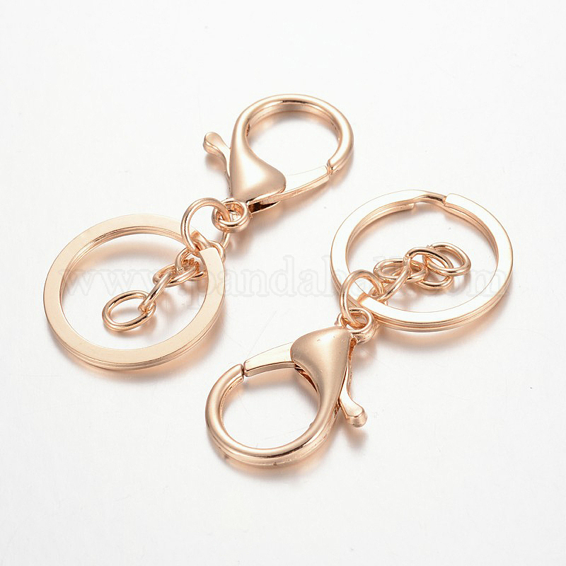 Wholesale Iron Keychain Clasp Findings - Pandahall.com
