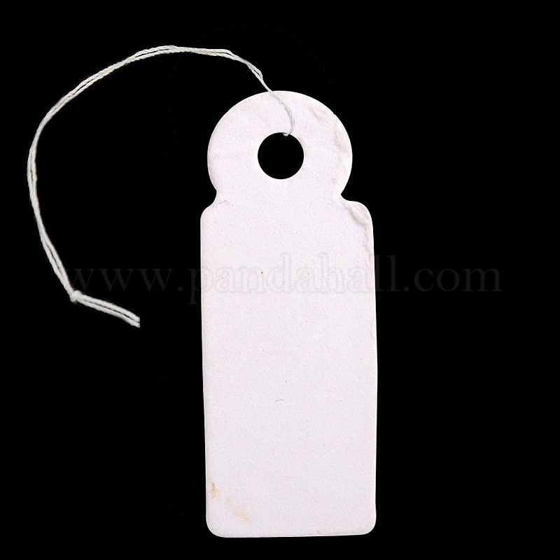 Wholesale Rectangle Blank Hang tag - Pandahall.com
