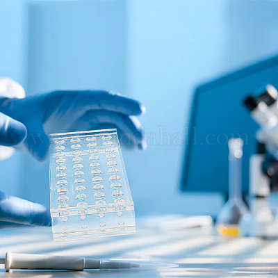 Wholesale OLYCRAFT Clear Acrylic Test Tube Rack 40 Sockets Test Tube ...