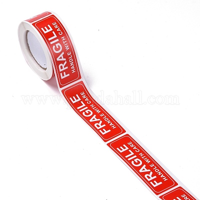 Wholesale Self-Adhesive Paper Warning Tag Stickers - Pandahall.com