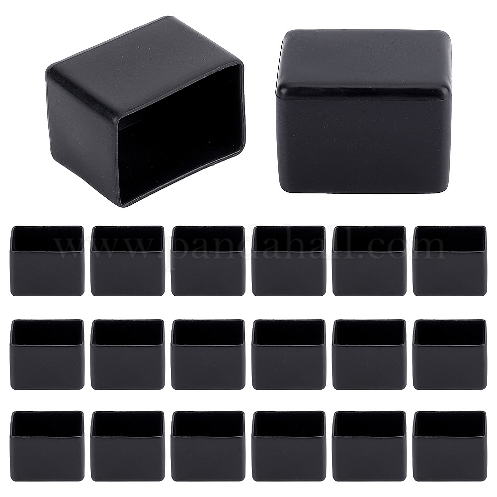 Wholesale GORGECRAFT 20 Pack Black Chair Leg Caps Anti Noise Silicone ...