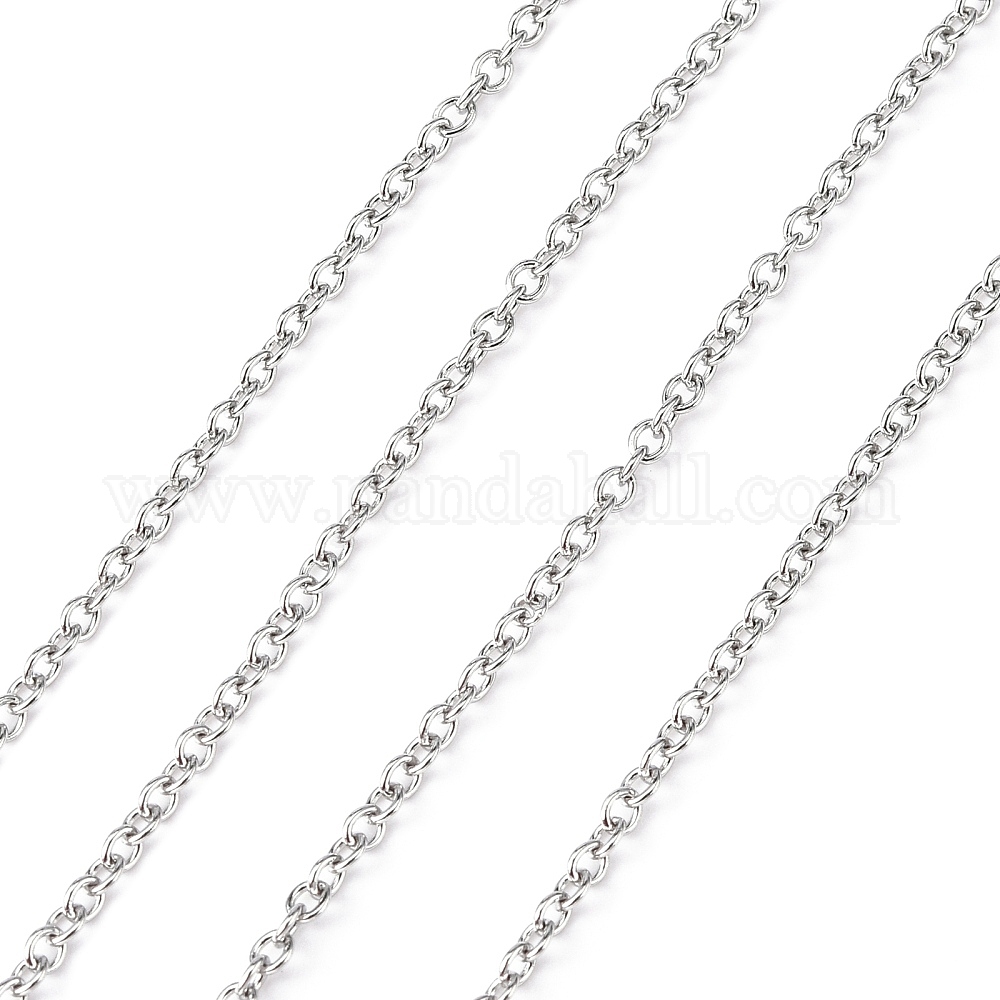 Wholesale Tarnish Resistant 304 Stainless Steel Cable Chains ...