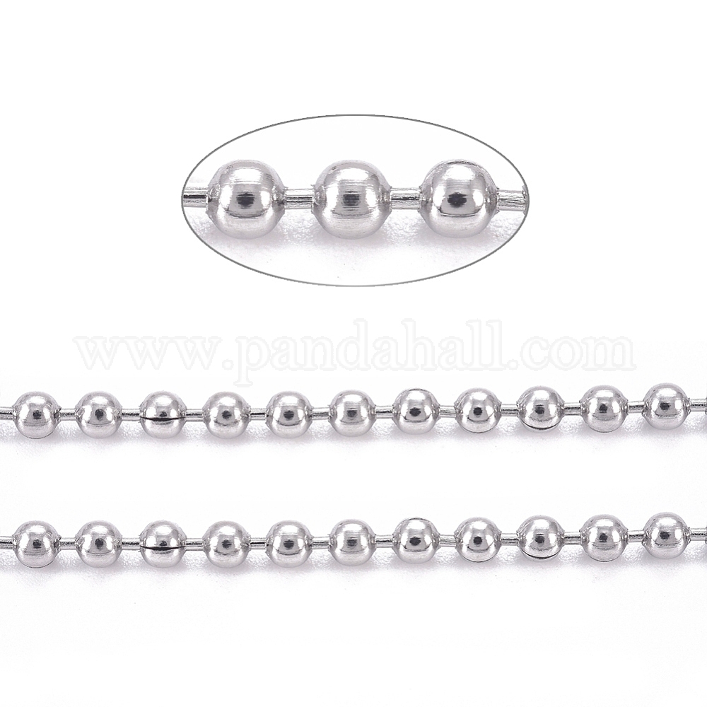 Wholesale 304 Stainless Steel Ball Chains - Pandahall.com
