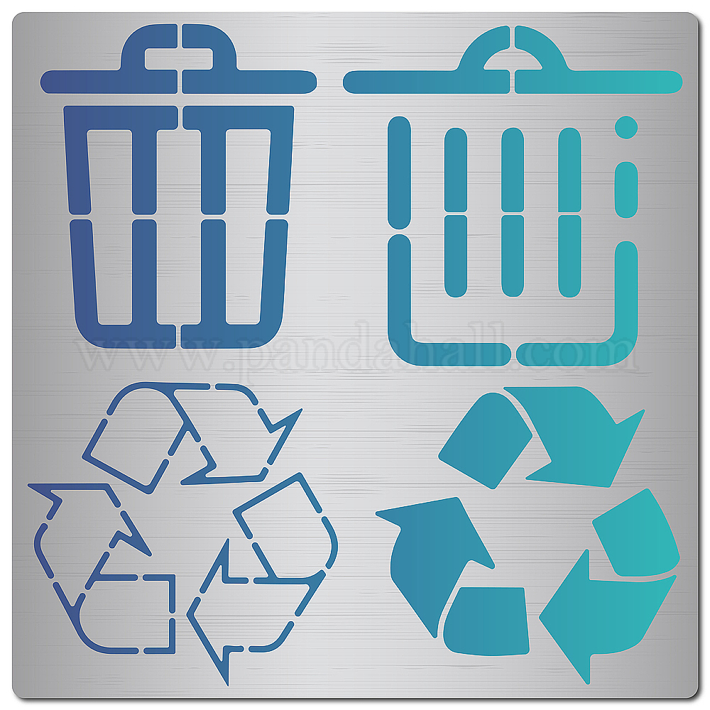 Wholesale Recycle Theme Stainless Steel Cutting Dies Stencils ...