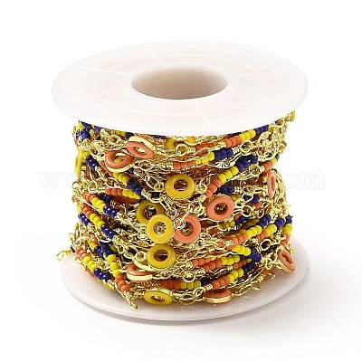 Wholesale Handmade Brass Flower Chains - Pandahall.com