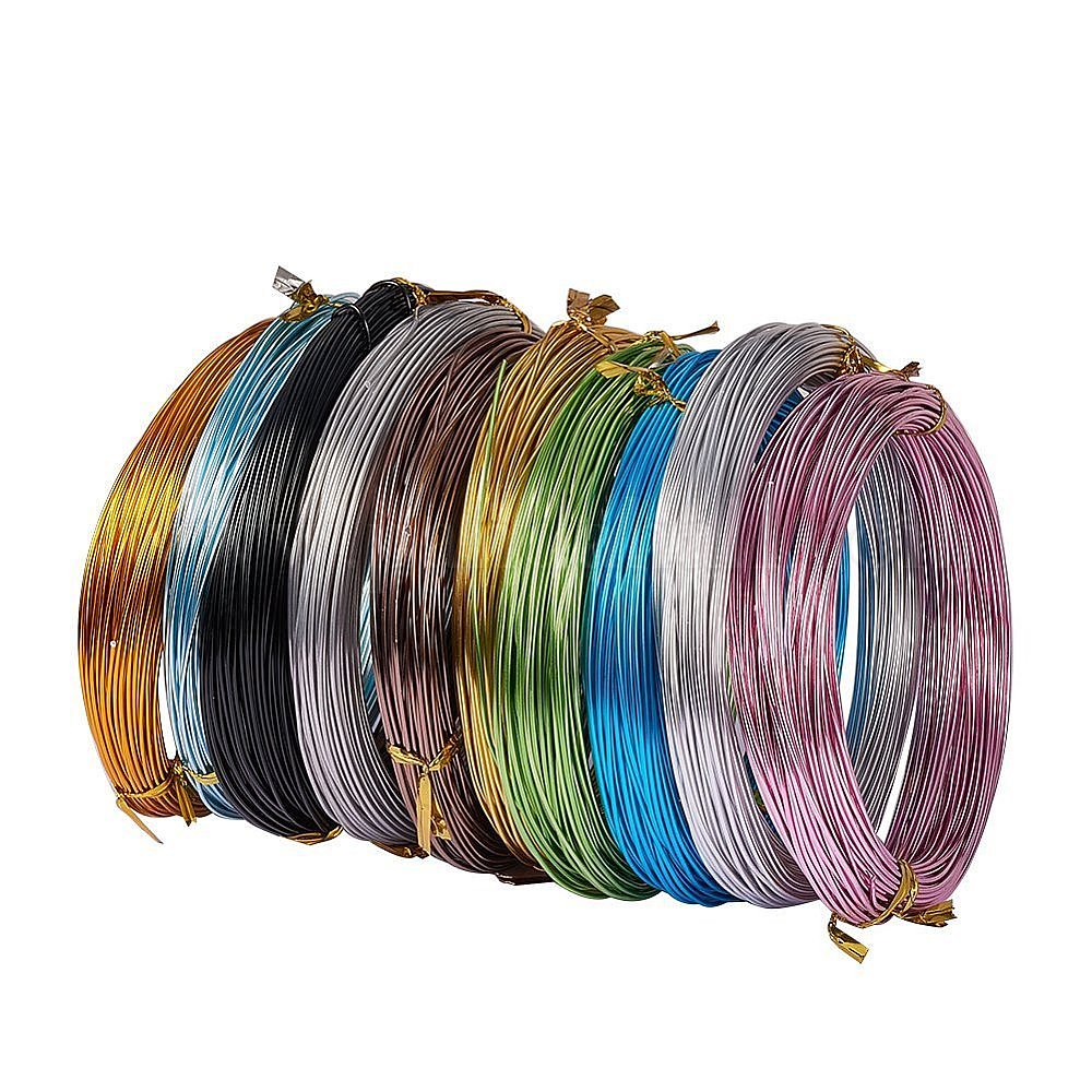 Wholesale Round Aluminum Wire - Pandahall.com