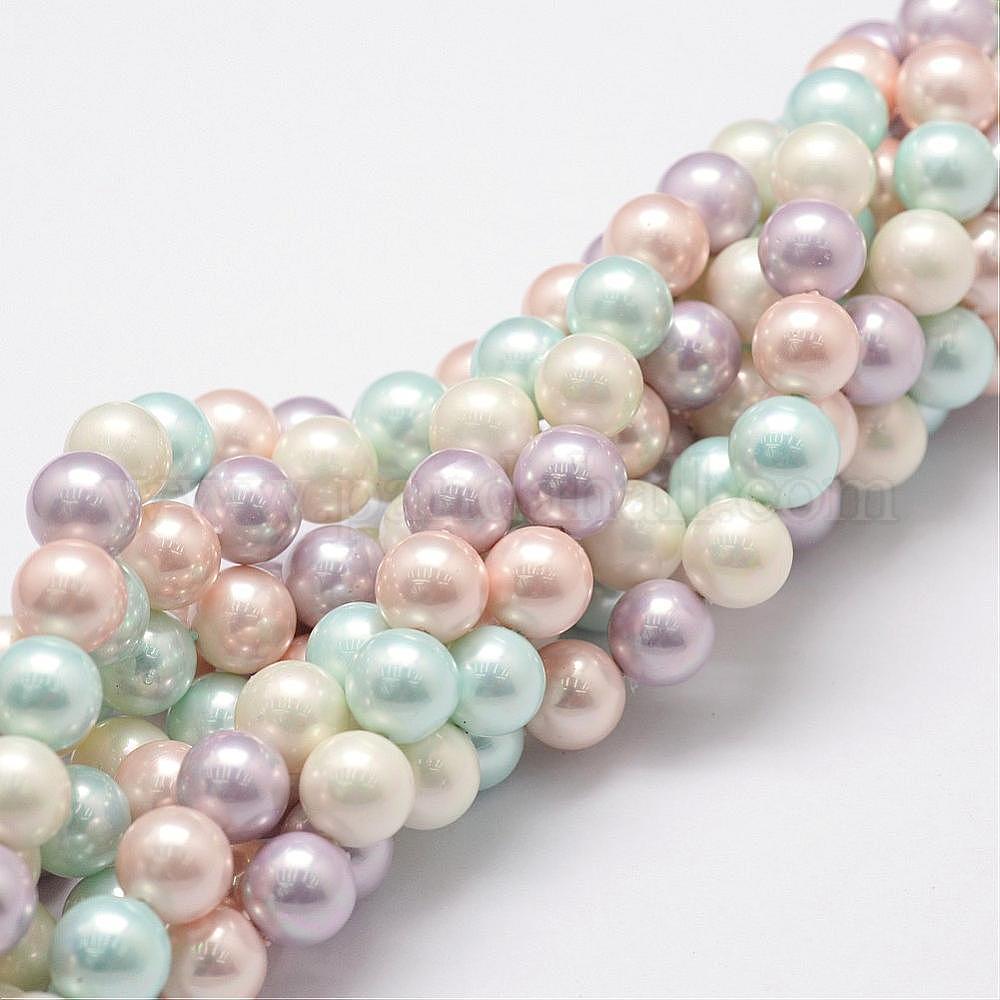 Wholesale Shell Pearl Bead Strands - Pandahall.com