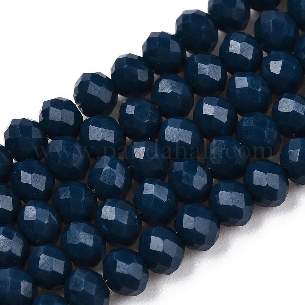 Wholesale Opaque Solid Color Glass Beads Strands - Pandahall.com