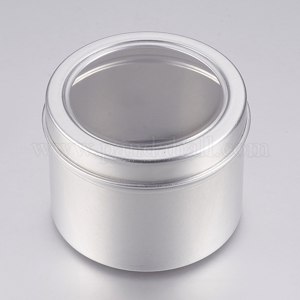 Wholesale Round Aluminium Tin Cans - Pandahall.com