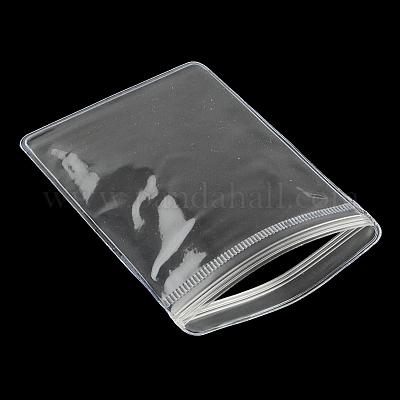 Wholesale Rectangle PVC Zip Lock Bags - Pandahall.com