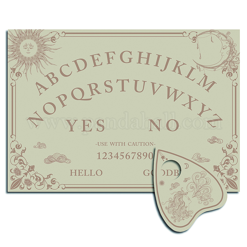 Wholesale Creatcabin Wood Spirit Board Pendulum Board Wooden Talking