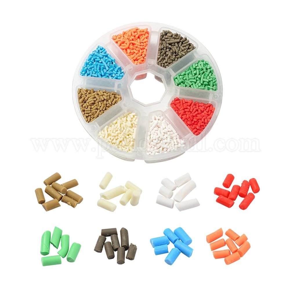 Wholesale 8000Pcs 8 Colors Handmade Polymer Clay Sprinkle Beads ...