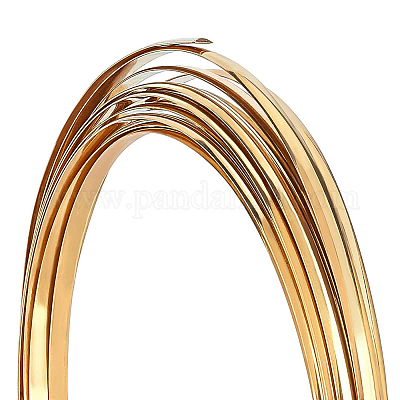 Wholesale Half Round Brass Wire for Jewelry Making - Pandahall.com