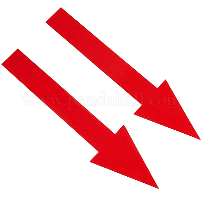 Wholesale CRASPIRE 20Pcs Red Arrow Sticker 8 x 2 inch Removable ...