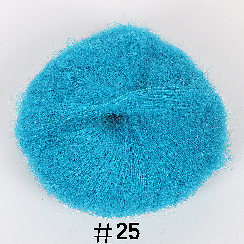 Wholesale 25g Angora Mohair Wool Knitting Yarn - Pandahall.com