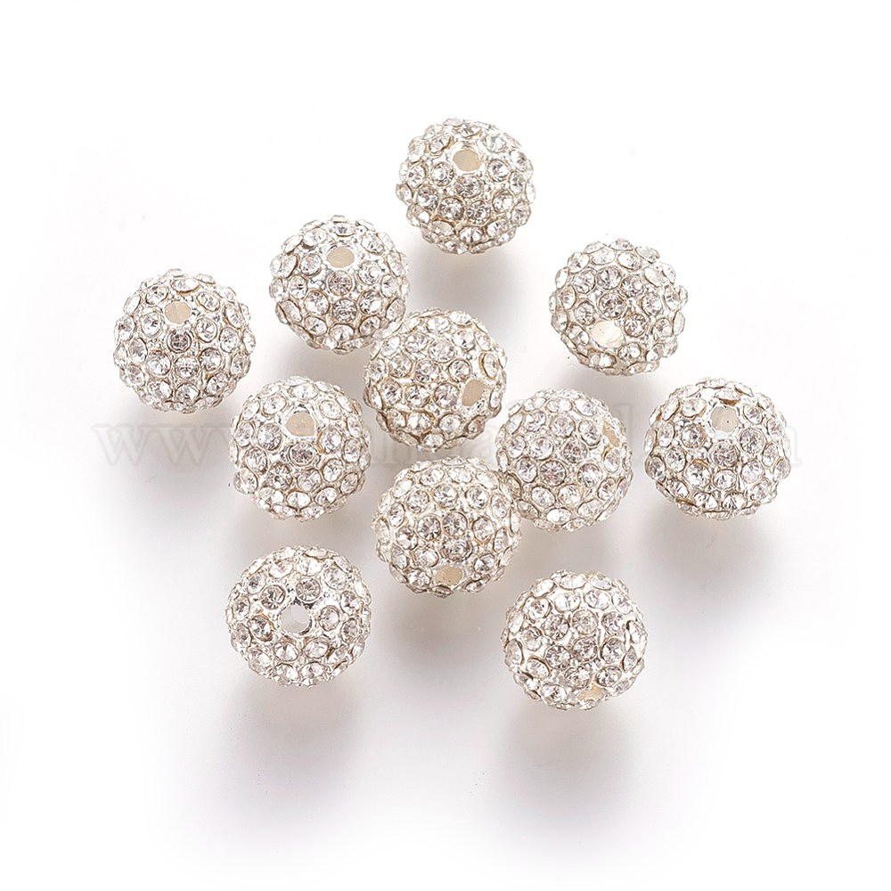 Wholesale Alloy Rhinestone Beads - Pandahall.com