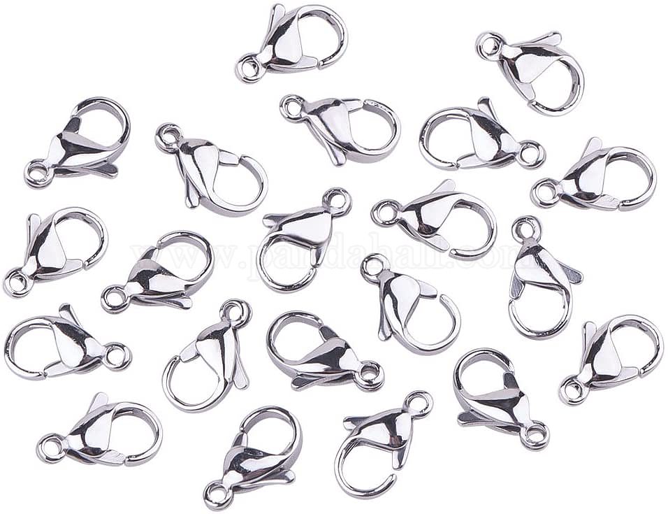Wholesale 304 Stainless Steel Lobster Claw Clasps - Pandahall.com