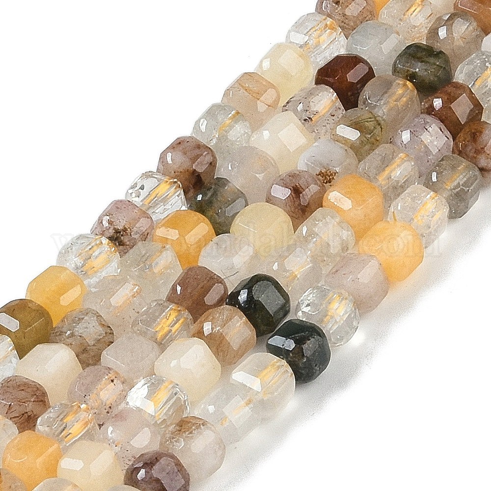 Wholesale Natural Rutilated Quartz Beads Strands - Pandahall.com