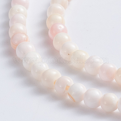 Wholesale Natural Pink Shell Beads Strands - Pandahall.com