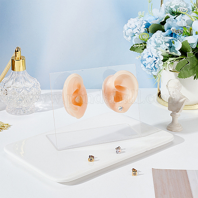Wholesale Olycraft 2Pcs 2 Styles Silicone Ear Flexible Model Body Part ...