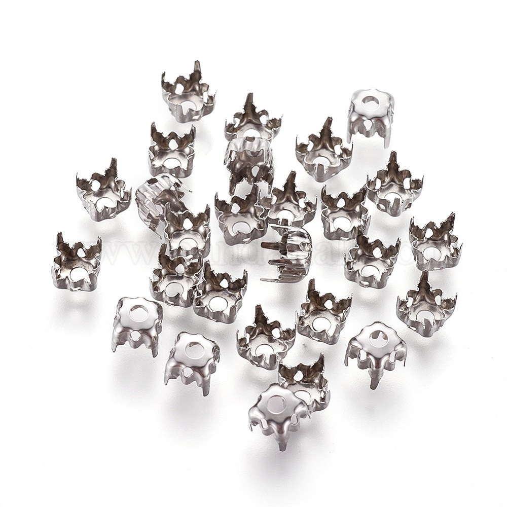 Wholesale Stainless Steel Rhinestone Claw Settings - Pandahall.com