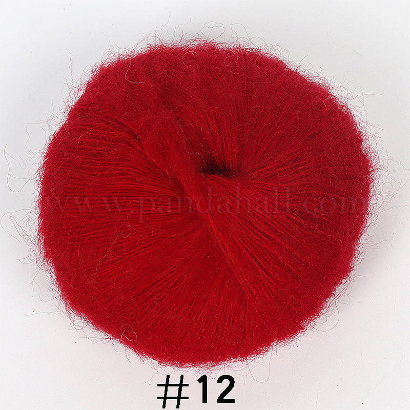 Wholesale 25g Angora Mohair Wool Knitting Yarn - Pandahall.com