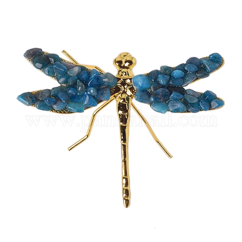 Wholesale Natural Apatite Dragonfly Display Decorations - Pandahall.com