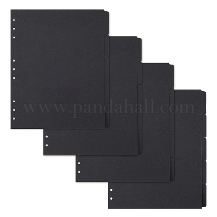 Wholesale SUPERFINDINGS 20 Sheets 5-Tab Binder Dividers B5 Paper 9-Hole ...
