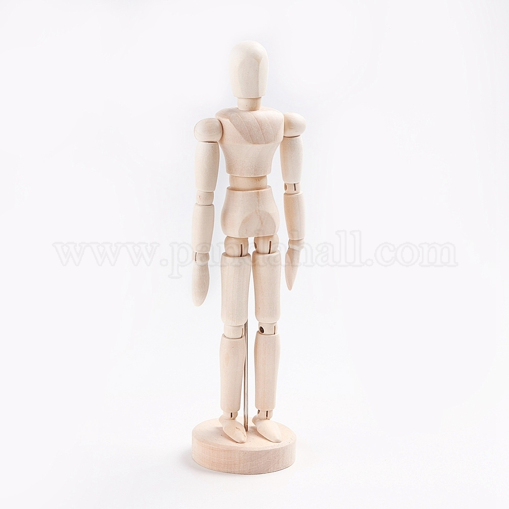 Wholesale Unfinished Blank Wooden Puppet - Pandahall.com