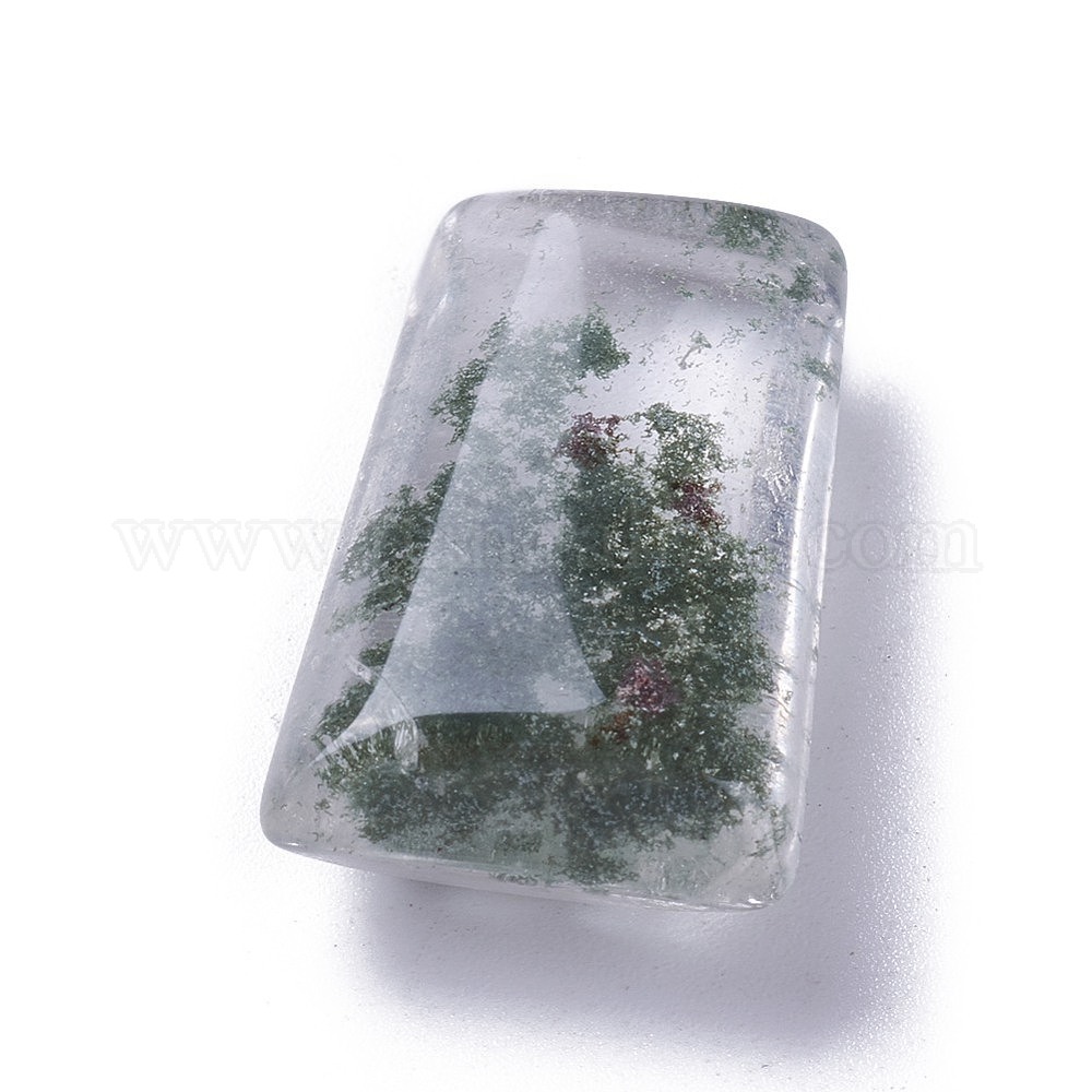 Wholesale Natural Green Lodolite Quartz/Garden Quartz Beads - Pandahall.com
