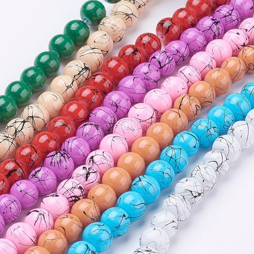 Wholesale Drawbench Glass Bead Strands - Pandahall.com