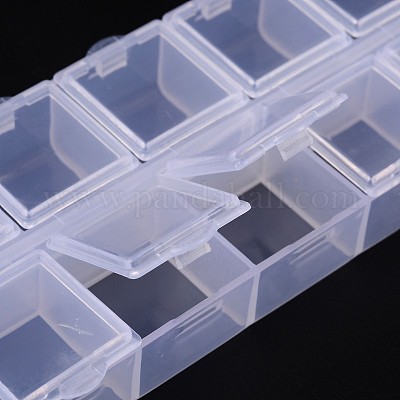 Wholesale Cuboid Plastic Bead Containers - Pandahall.com