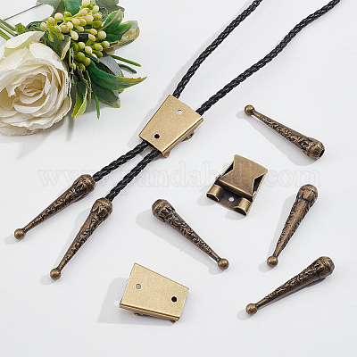 Wholesale NBEADS 3 Sets Bolo Tie Findings - Pandahall.com