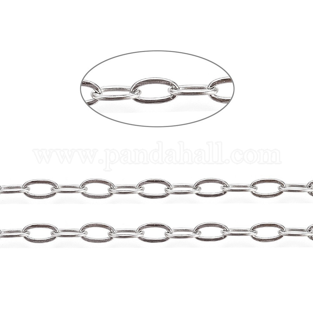Chaînes de câbles en acier inoxydable 304 résistant au ternissement en ...