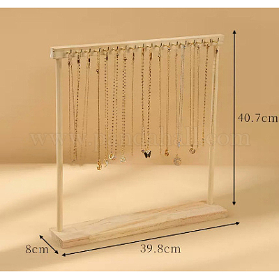 Wholesale Wooden Necklace Display Stands - Pandahall.com
