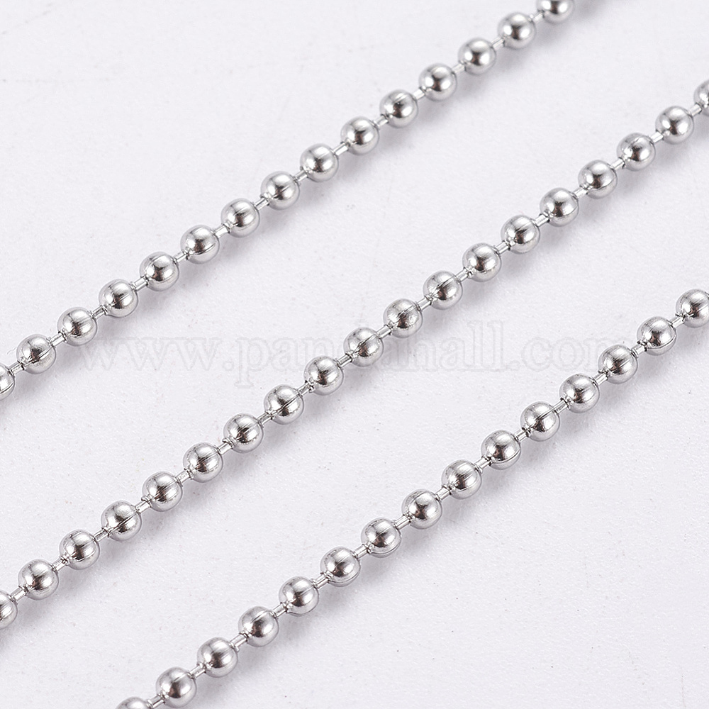 Wholesale 304 Stainless Steel Ball Chains - Pandahall.com