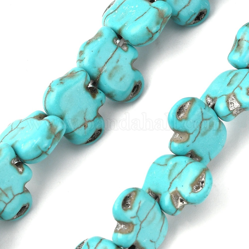 Wholesale Synthetic Turquoise Beads Strands - Pandahall.com