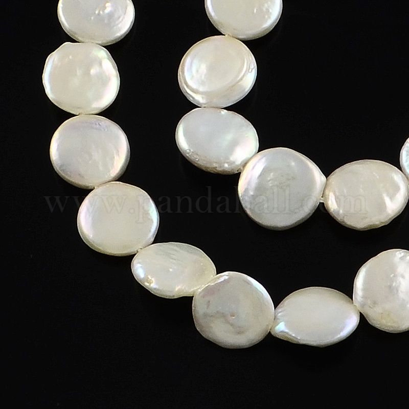 Wholesale Natural Baroque Pearl Keshi Pearl Beads Strands - Pandahall.com