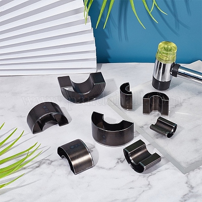 Ensemble de gabarits de coupe en acier à haute teneur en carbone en ...