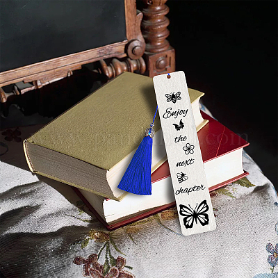 Wholesale CRASPIRE DIY Rectangle Bookmark Making Kits - Pandahall.com