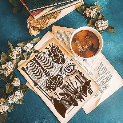 Wholesale FINGERINSPIRE Human Body Stencil 8.3x11.7 inch Plastic PET ...