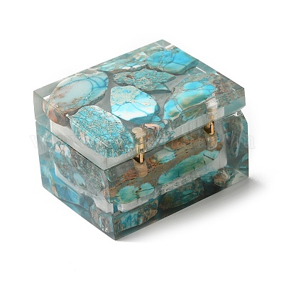 Wholesale Transparent Resin Gift Boxes - Pandahall.com