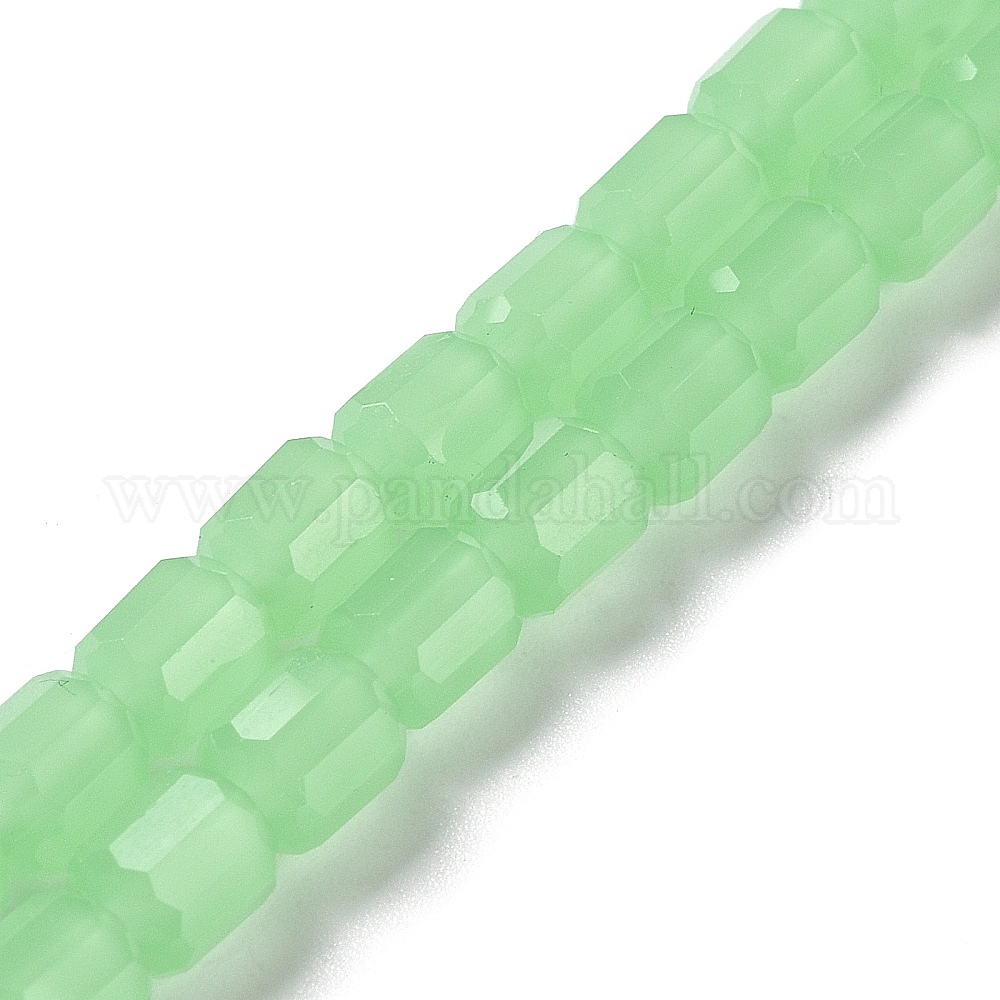 Wholesale Imitation Jade Glass Bead Strands - Pandahall.com