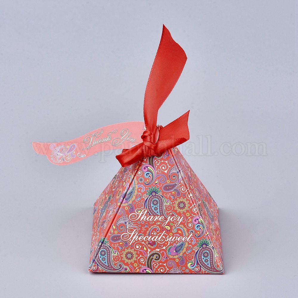 Wholesale Pyramid Shape Candy Packaging Box - Pandahall.com