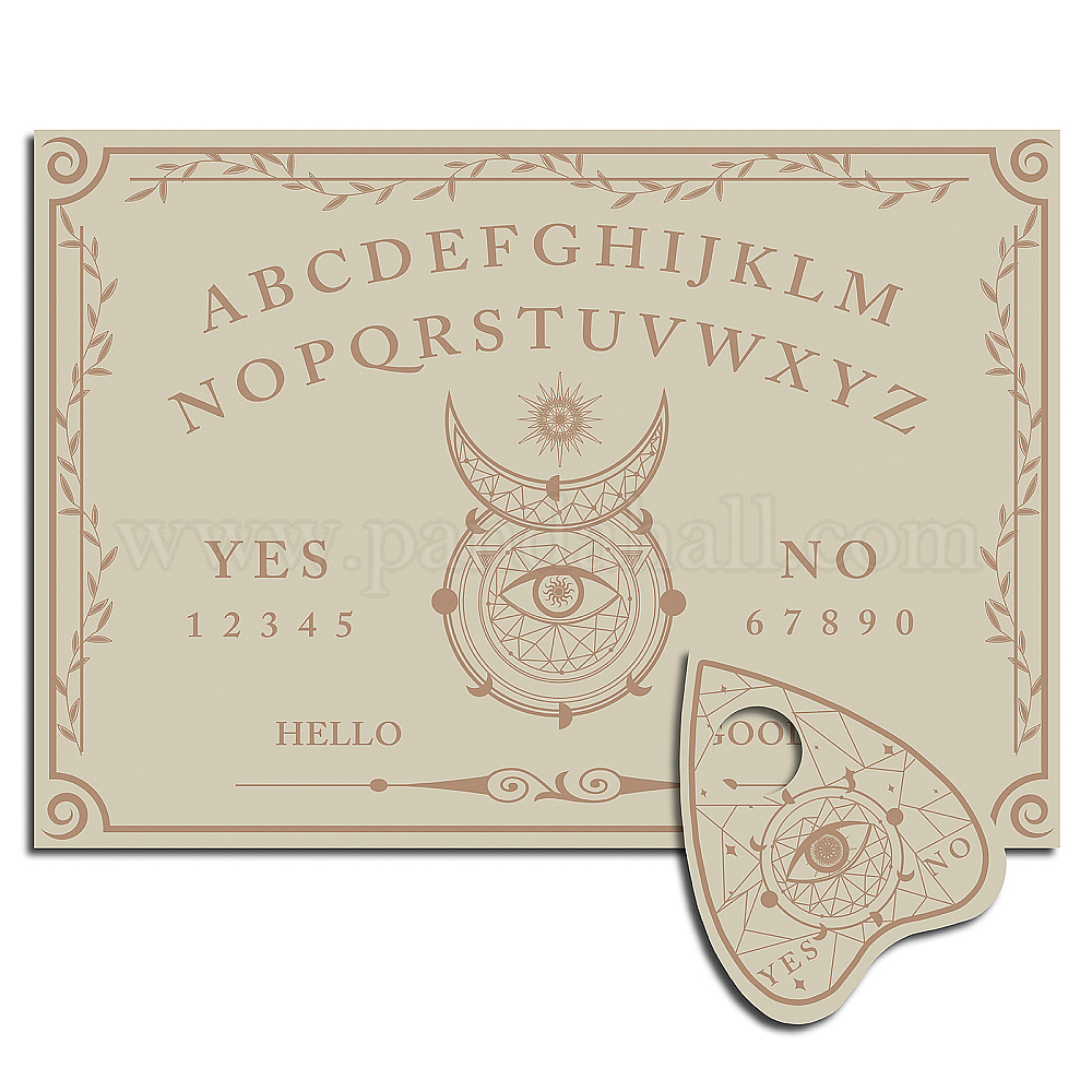 Wholesale Creatcabin Wood Spirit Board Pendulum Board Wooden Talking