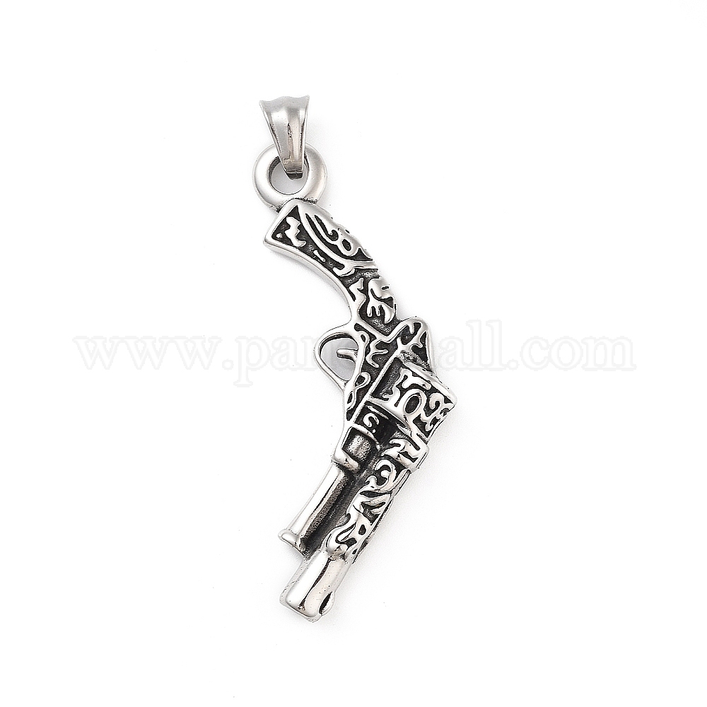 Wholesale Retro 304 Stainless Steel Pendants - Pandahall.com