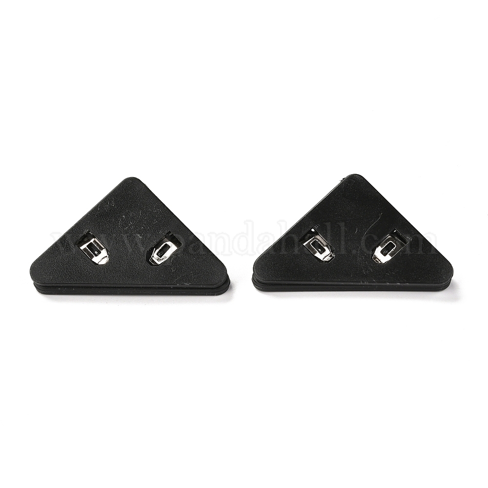 Wholesale Triangle Shaped Plastic Clips - Pandahall.com
