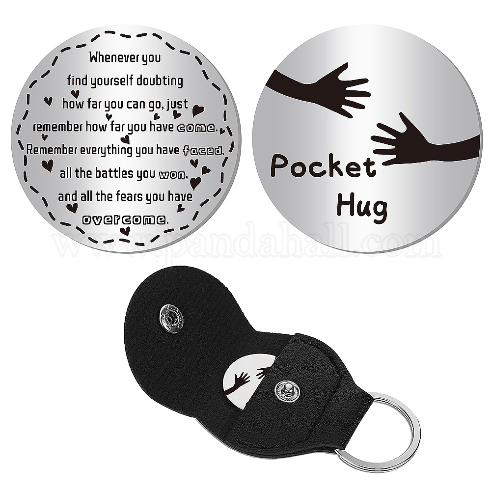 Wholesale CREATCABIN Inspirational Pocket Hug Token Encouragement ...